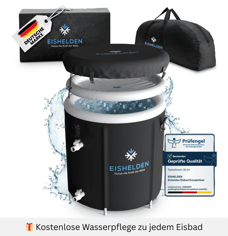Eishelden Premium Eisbad XL – Kältetherapie für optimale Regeneration